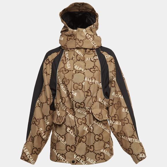Gucci | Jackets & Coats | Gucci X Balenciaga The Hacker Project Jumbo ...